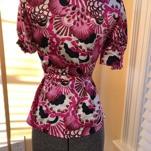 Guess | Tops | Satin Guess Top With Pretty Design | Poshmark